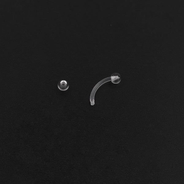 Vertical Labret Piercing Retainer - PiercingArt
